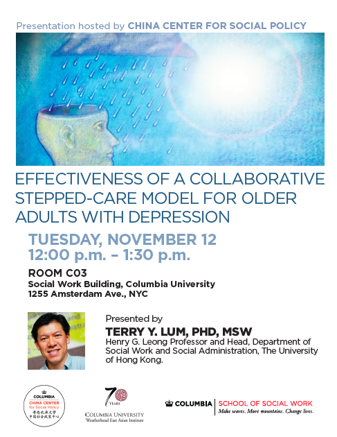 Effectiveness Of A Collaborative Stepped Care Model For Older Adults